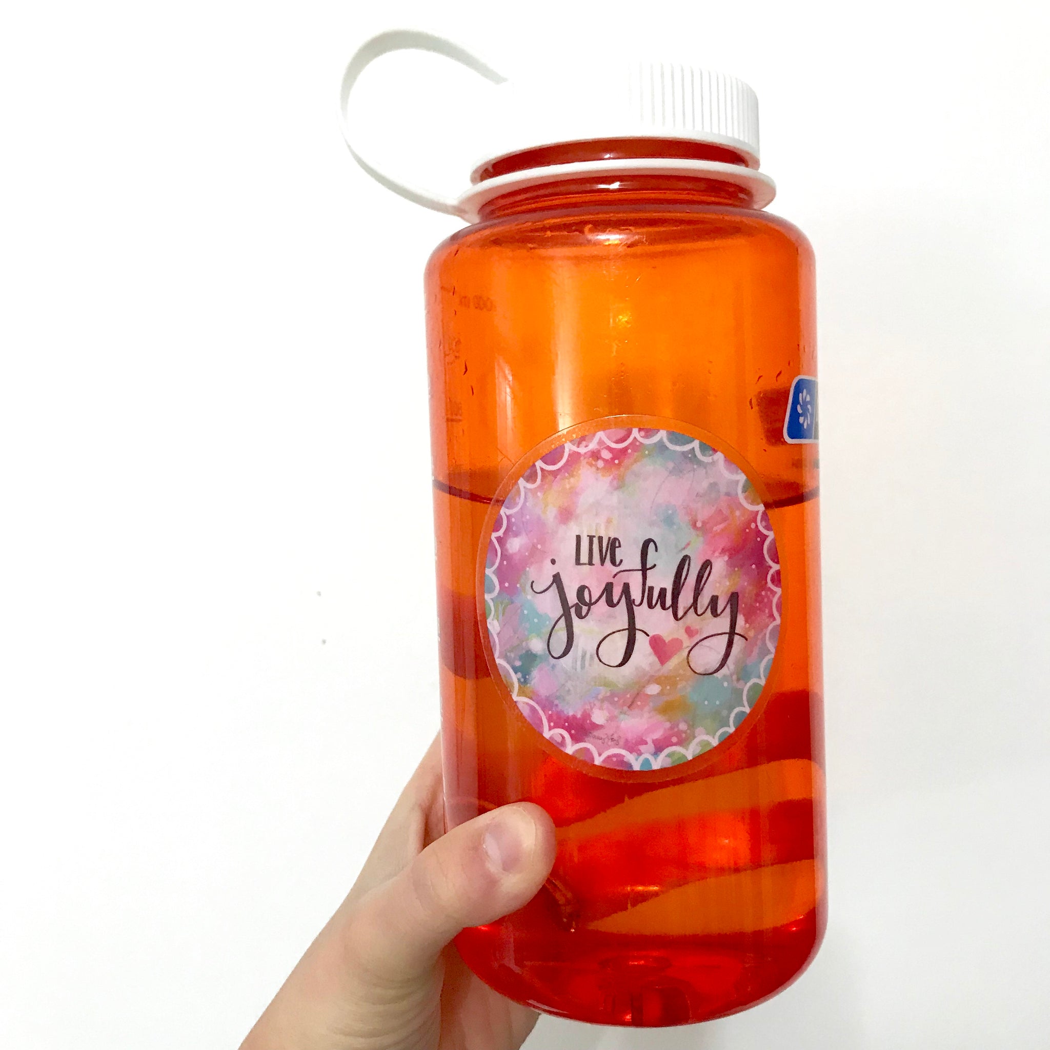 Live Joyfully Vinyl Sticker – Bethany Joy Art